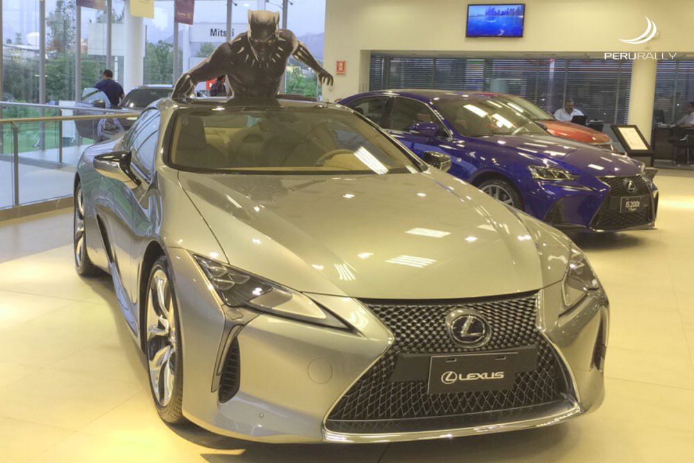 EL LEXUS LC500: EL AUTO DE PANTERA NEGRA, EL NUEVO SÚPER HÉROE DE ...