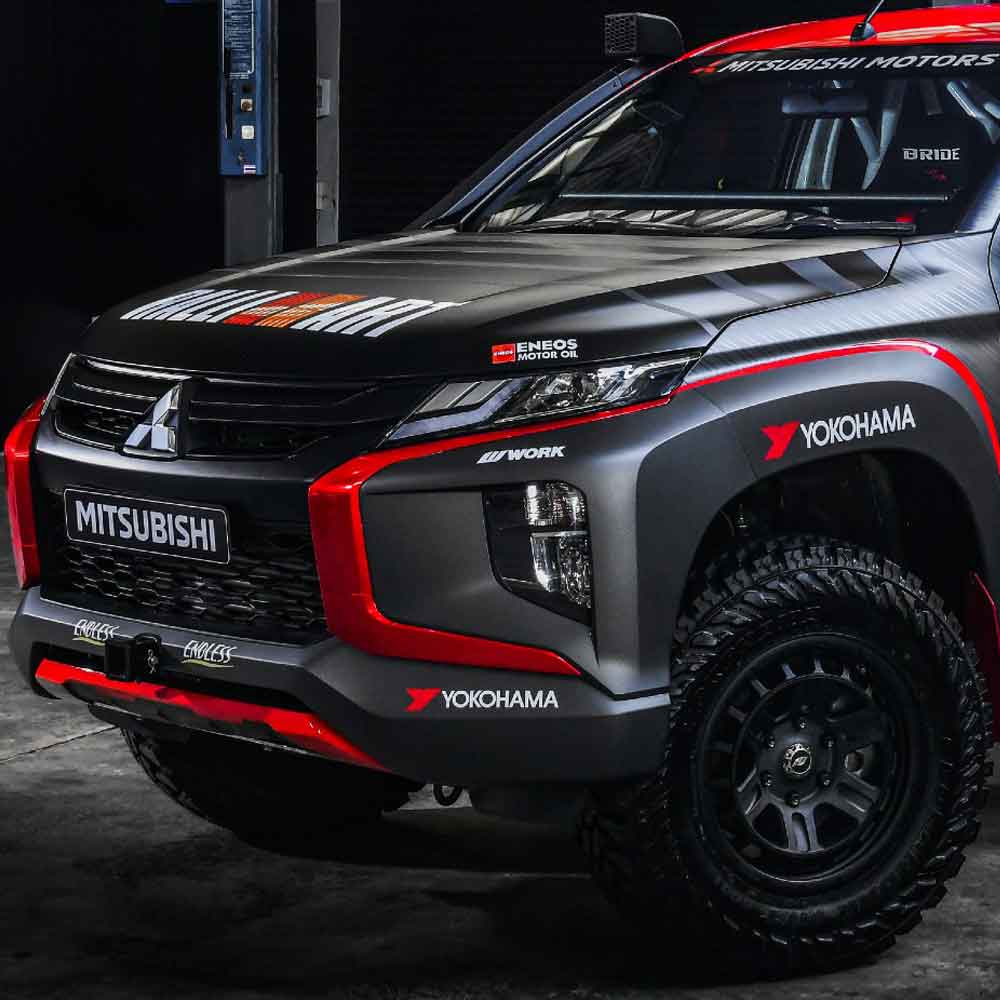 Team Mitsubishi Ralliart competirá con la pick up L200 en el Asia Cross ...