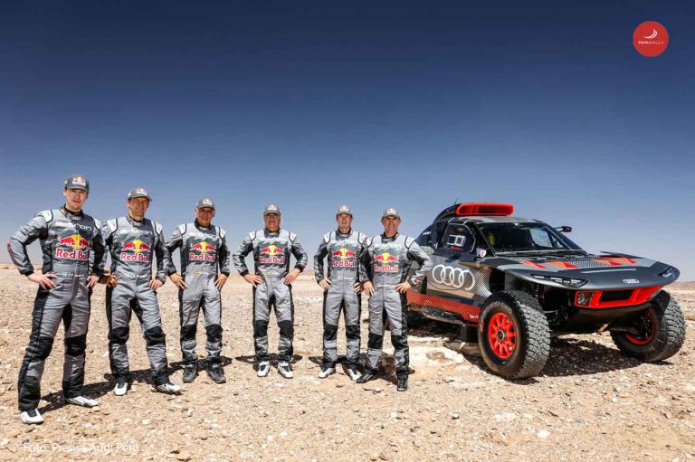 Los pilotos de Audi se preparan minuciosamente para el Rally Dakar 2023 ...